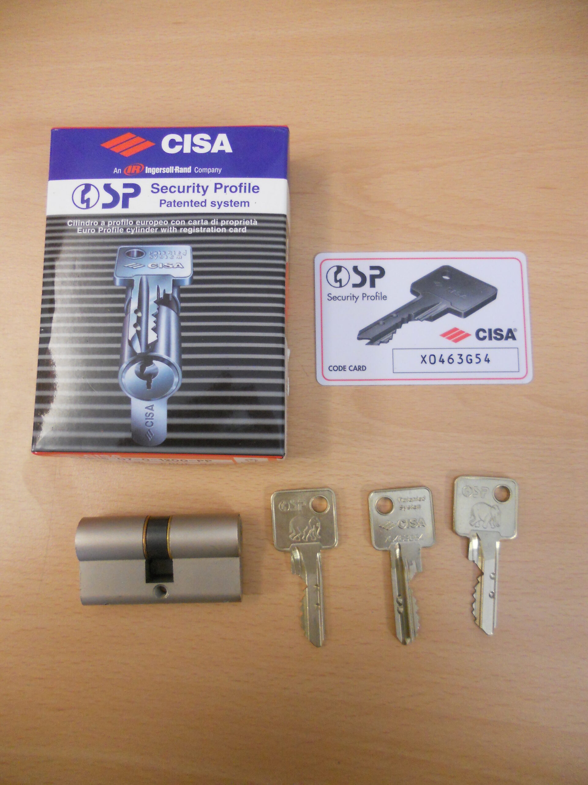 Cisa SP - Security locks